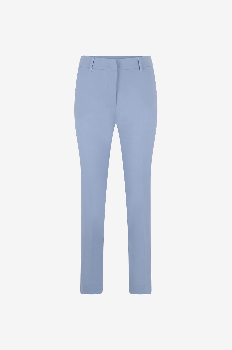 Powder blue cigarette trousers store
