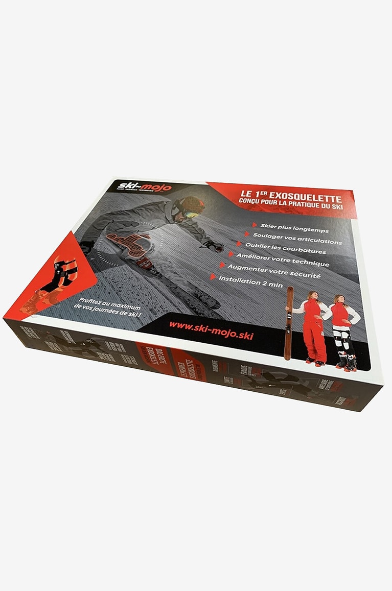 Exosquelette de ski ski~mojo Silver - SKI-MOJO - Bongénie Outlet