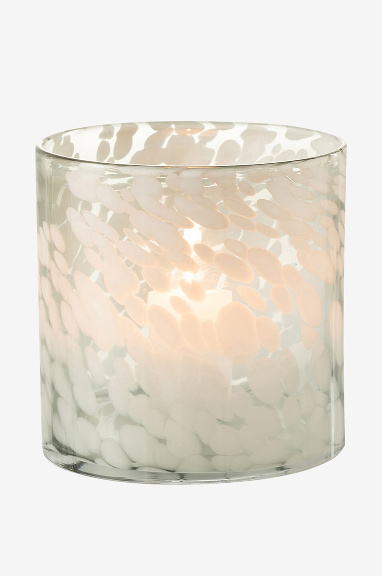 Grosses Windlicht - JOLIPA - WEISS - Bongénie Outlet