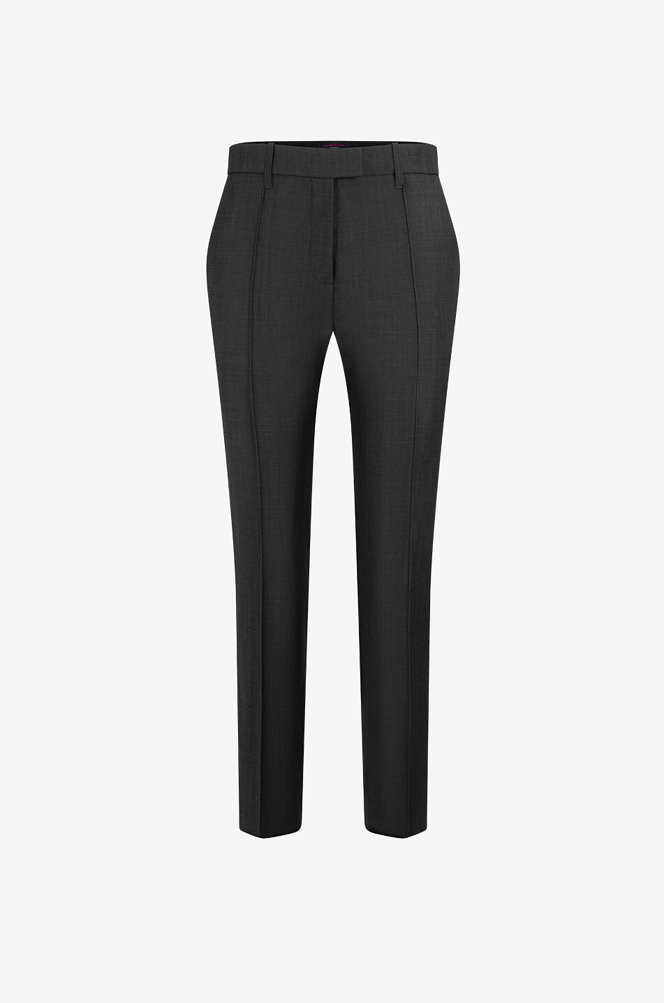 Wool cigarette trousers store