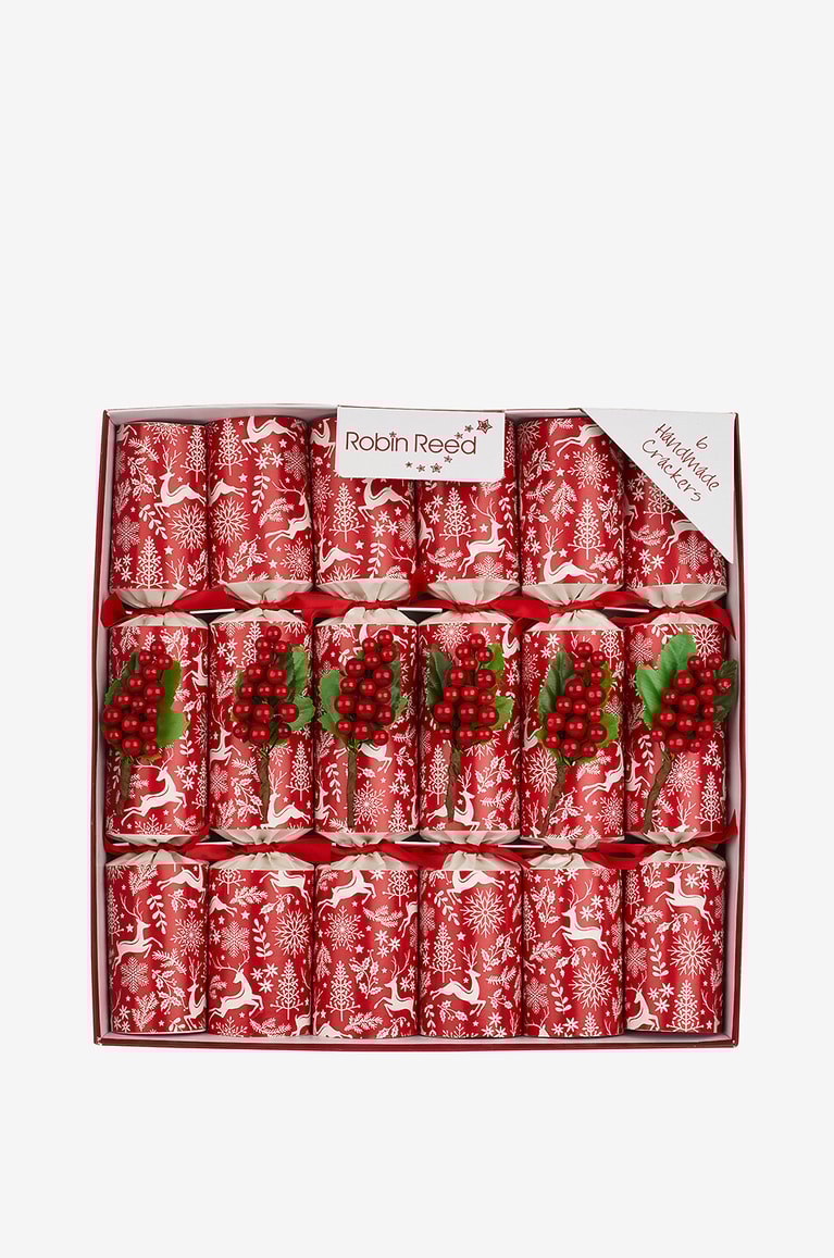 Coffret de 6 crackers de Noël - ROBIN REED - MULTICOLORE - Bongénie Outlet