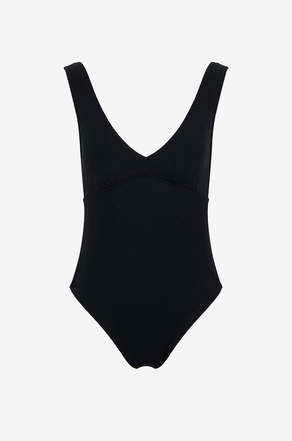 Maillot de bain à col V Hold Up - ERES - NOIR - Bongénie Outlet