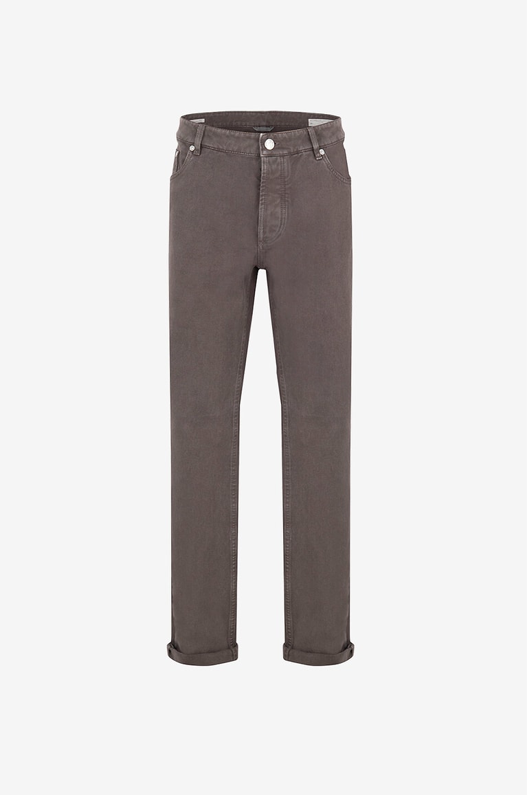 Traditional Fit straight-leg denim jeans - BRUNELLO CUCINELLI - Bongénie