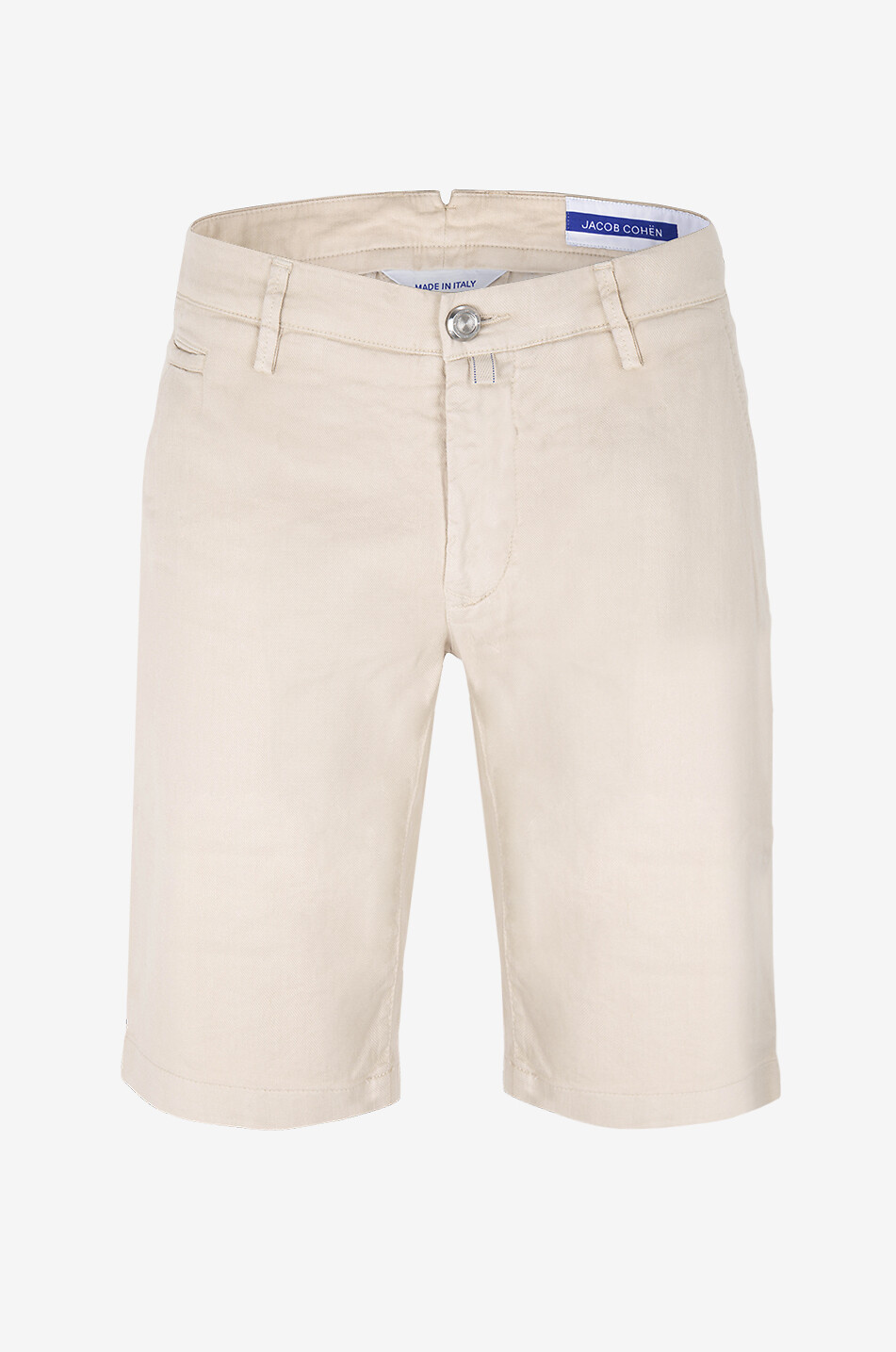 Bob cotton Bermuda shorts - JACOB COHEN - Light beige - Bongénie Outlet