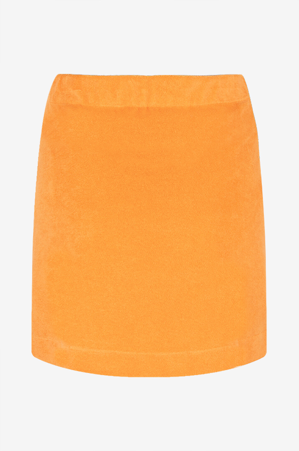 Spa terry wrap miniskirt - ERES - ORANGE - Bongénie Outlet