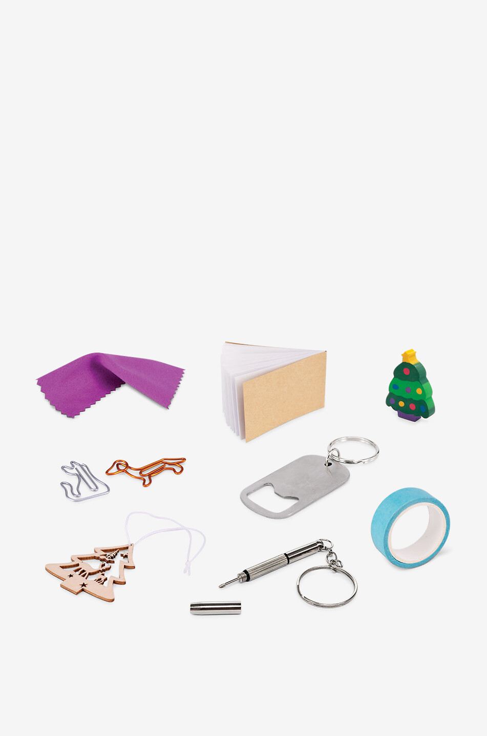 Snowy Tree set of 8 Christmas crackers - CELEBRATION CRACKERS - MULTI ...