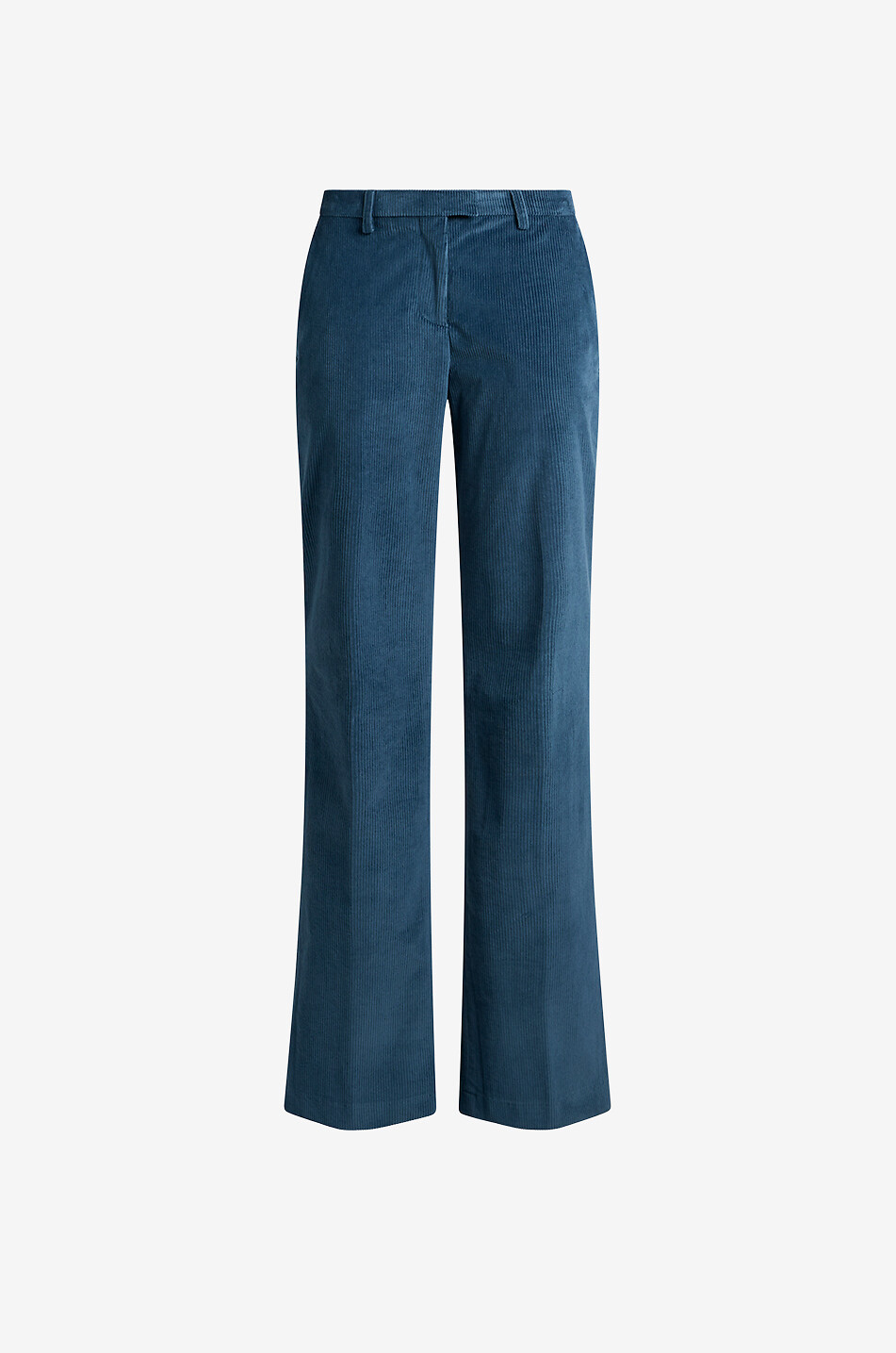 Pantalon évasé en velours côtelé - ETRO - BLEU - Bongénie Outlet