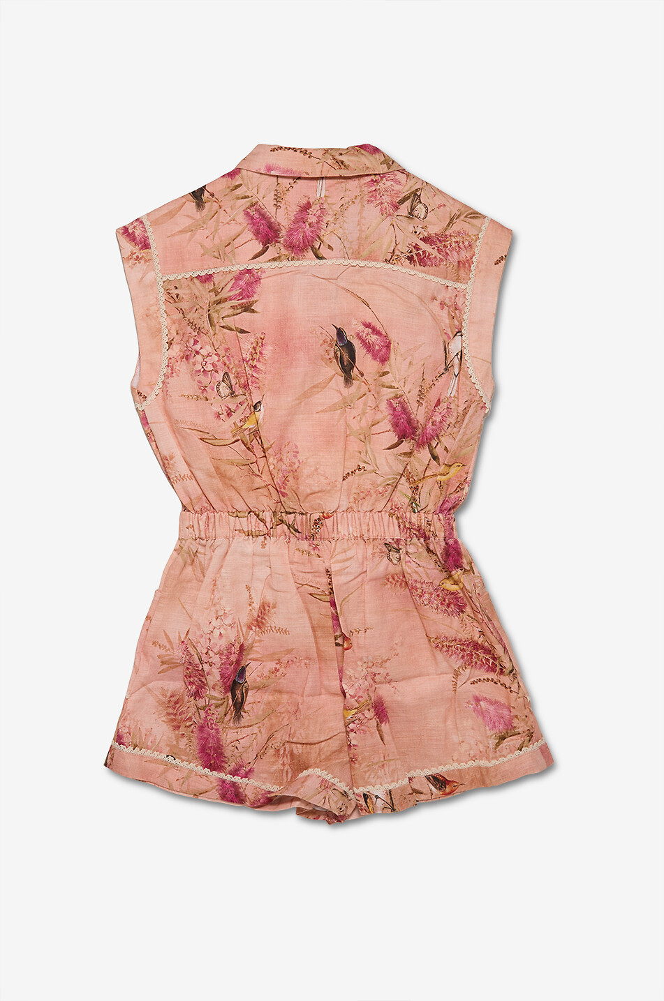 Combi-short en crêpe fille Cascadian Pocket Botanical - ZIMMERMANN ...