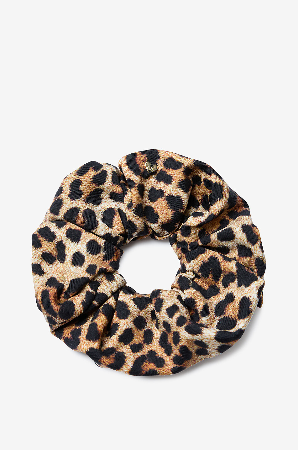 Astrid oversized leopard print scrunchie - LOEFFLER RANDALL - Brown ...