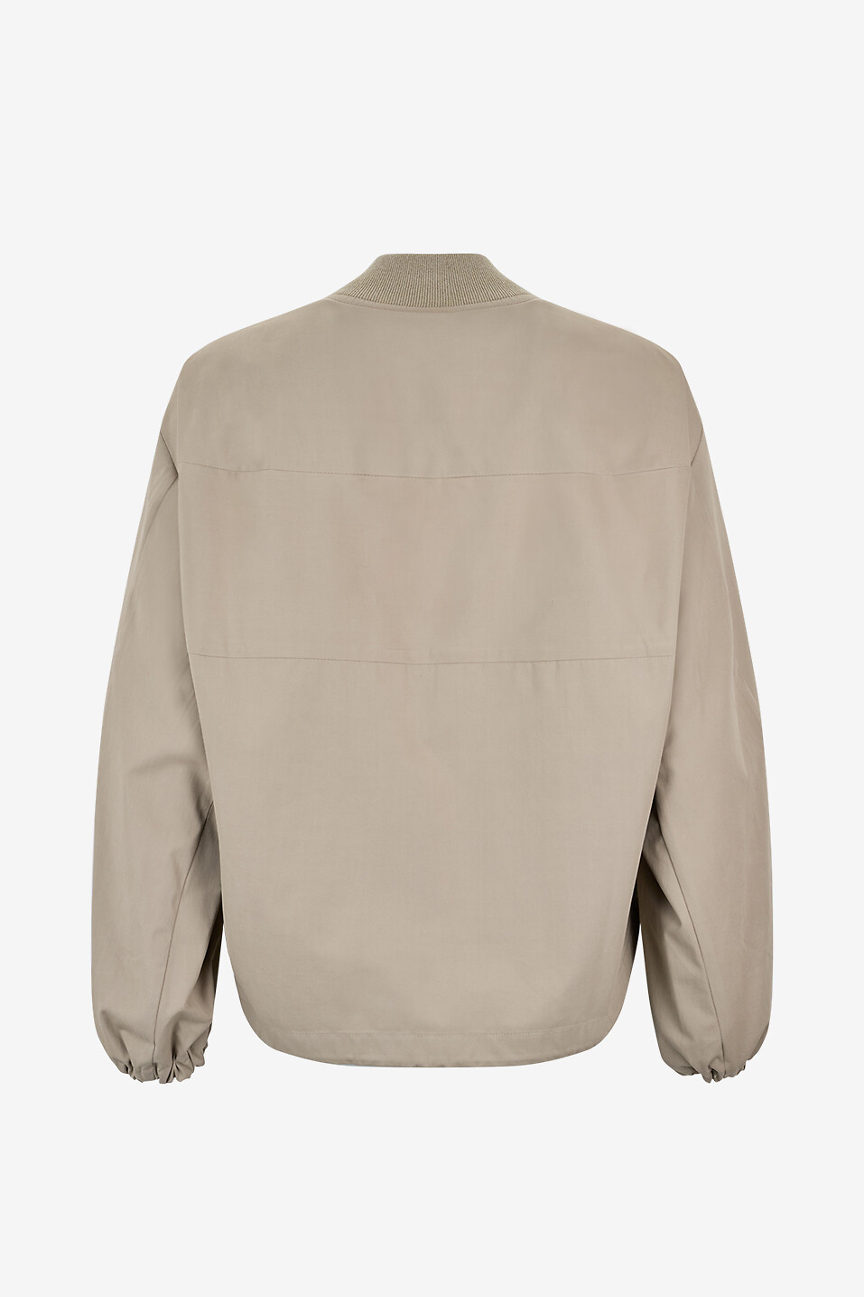 Extrafine twill layered-effect bomber jacket - FABIANA FILIPPI - LIGHT ...