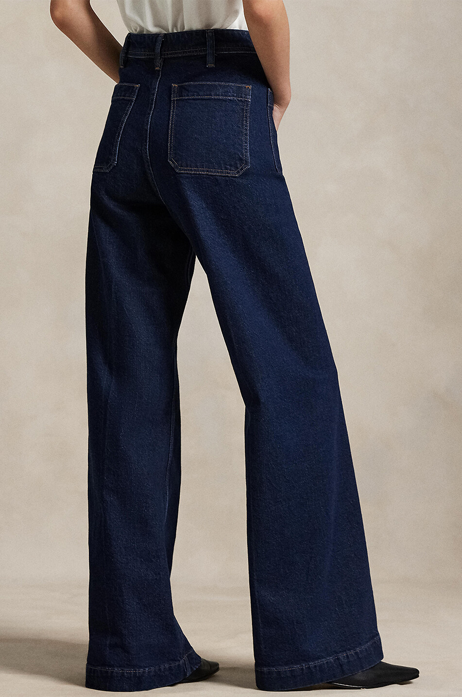 Bootcut-Jeans mit hoher Taille Kinsey Wash - POLO RALPH LAUREN - BLAU ...