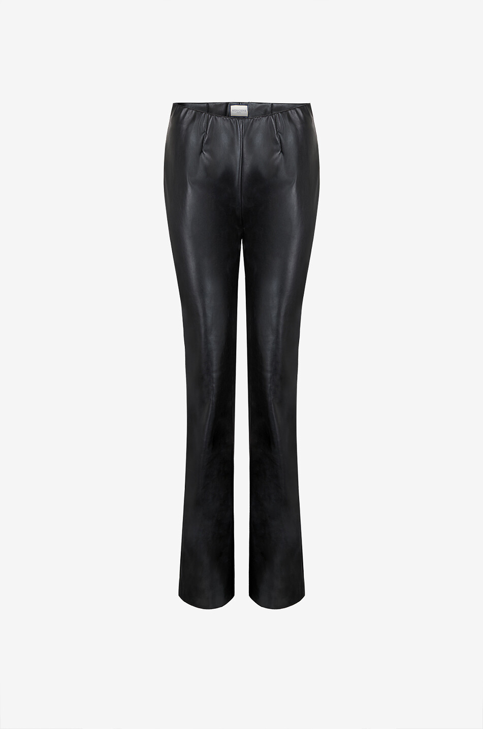 Pantalon évasé en cuir synthétique Sabrina - SEDUCTIVE - NOIR ...