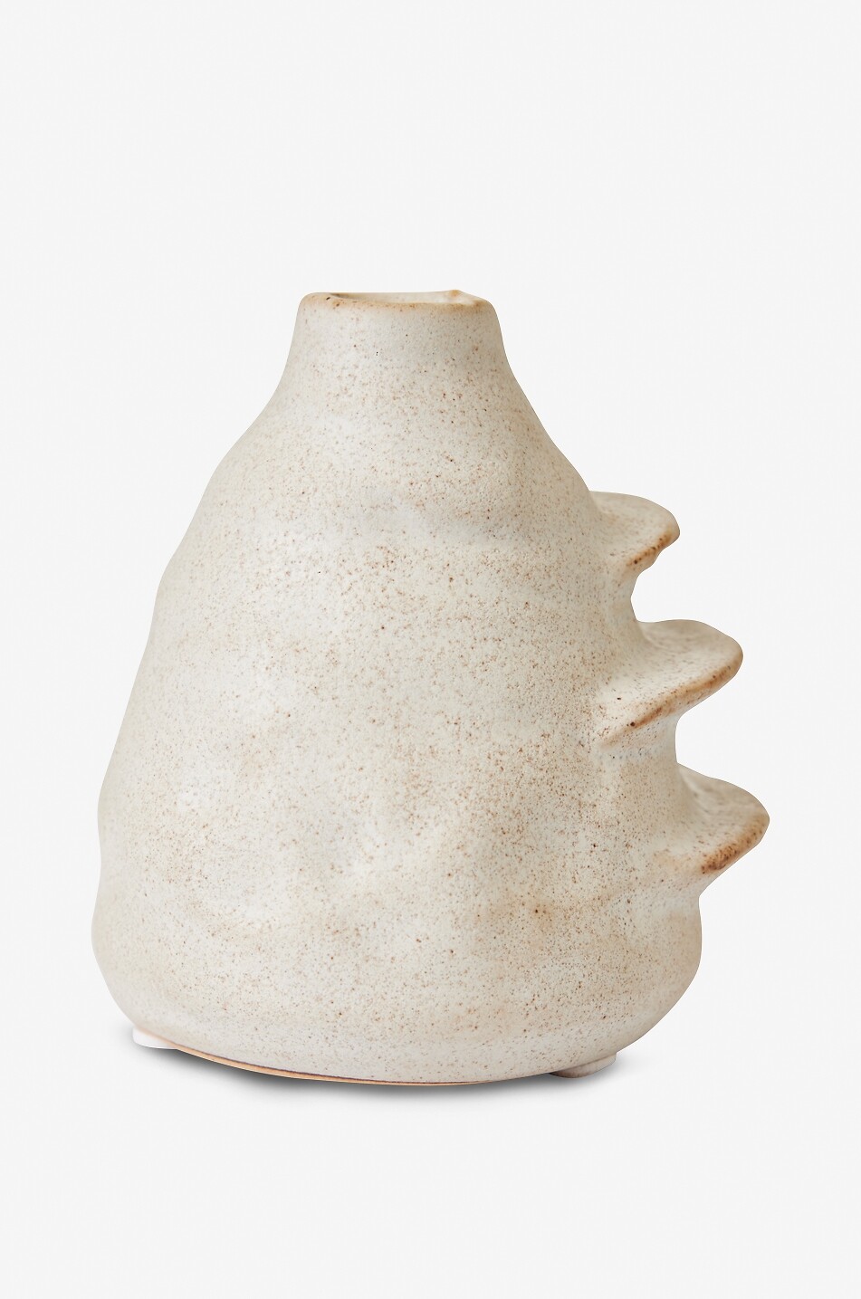 Calla flower shaped decorative vase - JAKOBSDALS - EGGSHELL - Bongénie