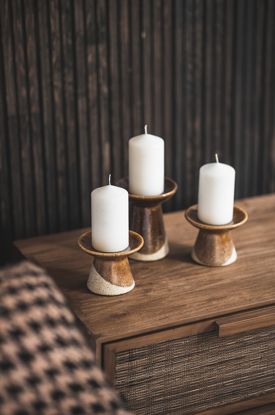 Saladier rond en grès Kali L - JAKOBSDALS - MARRON - Bongénie