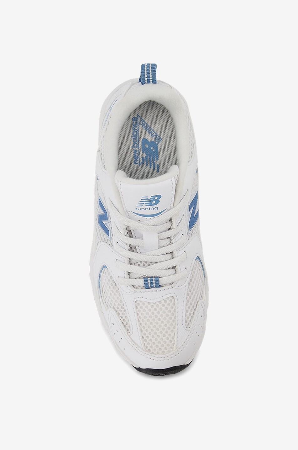 Baskets basses garçon 530 - NEW BALANCE - BLANC - Bongénie