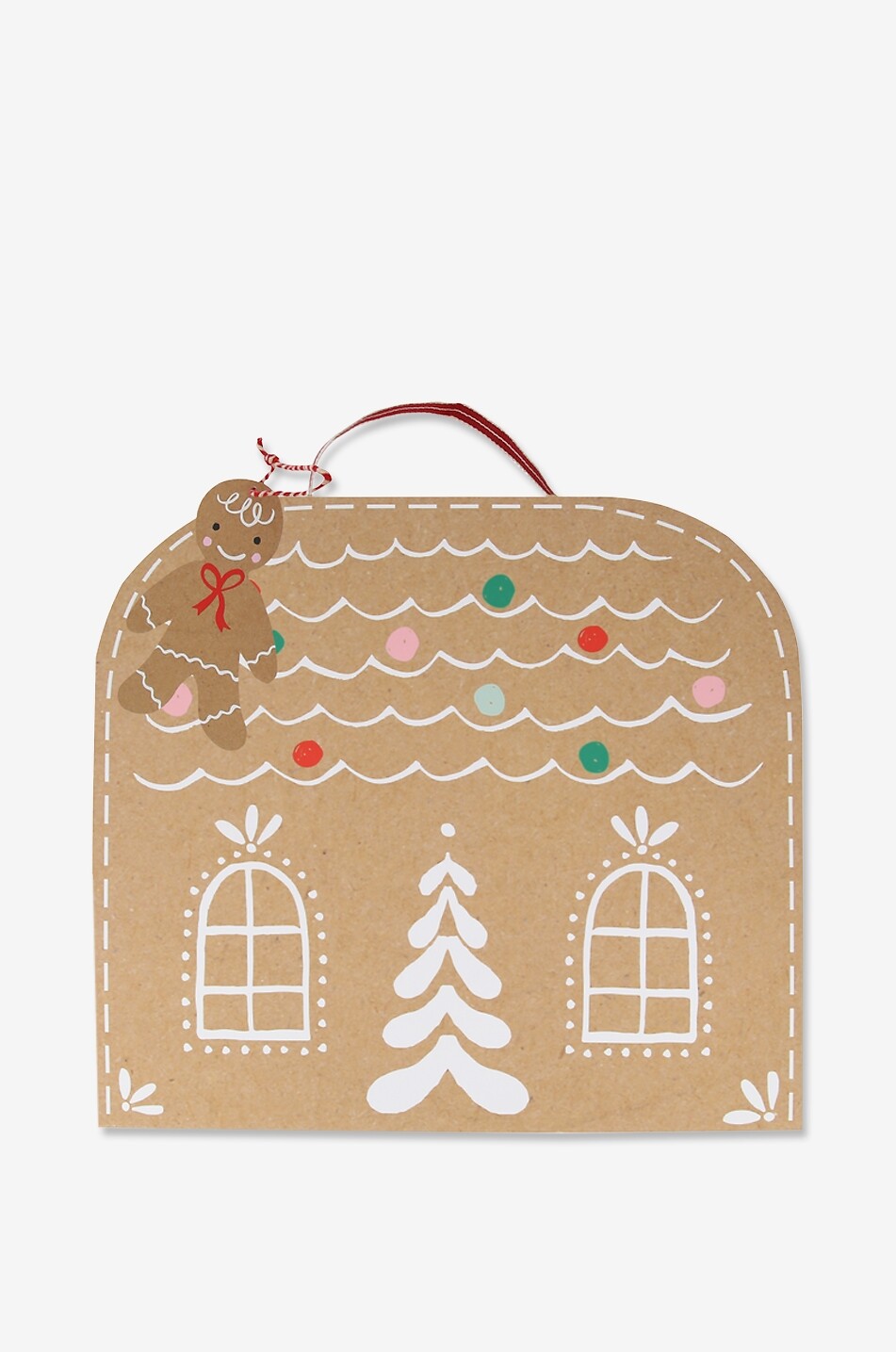 Weihnachtskoffer Gingerbread für Kinder - MERI MERI - Farblos - Bongénie