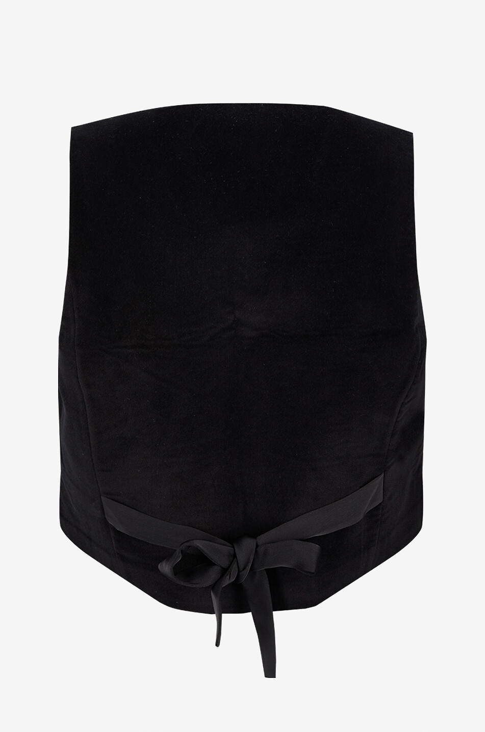 Coco velvet vest - ROSEWATER HOUSE - BLACK - Bongénie