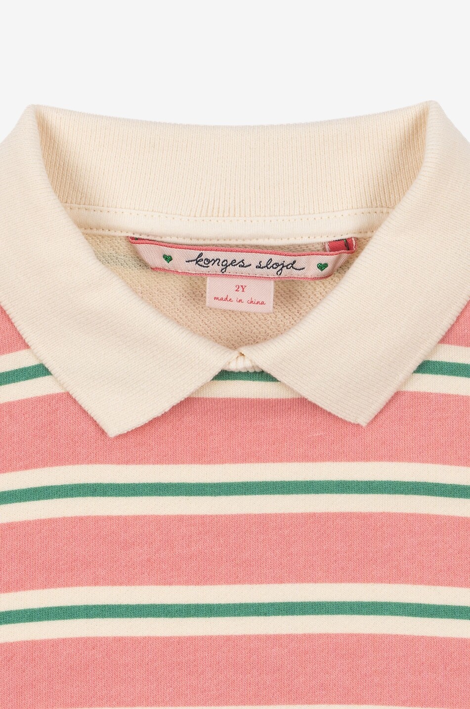 Mädchen-Poloshirt aus besticktem Streifenjersey Spotty - KONGES SLØJD ...