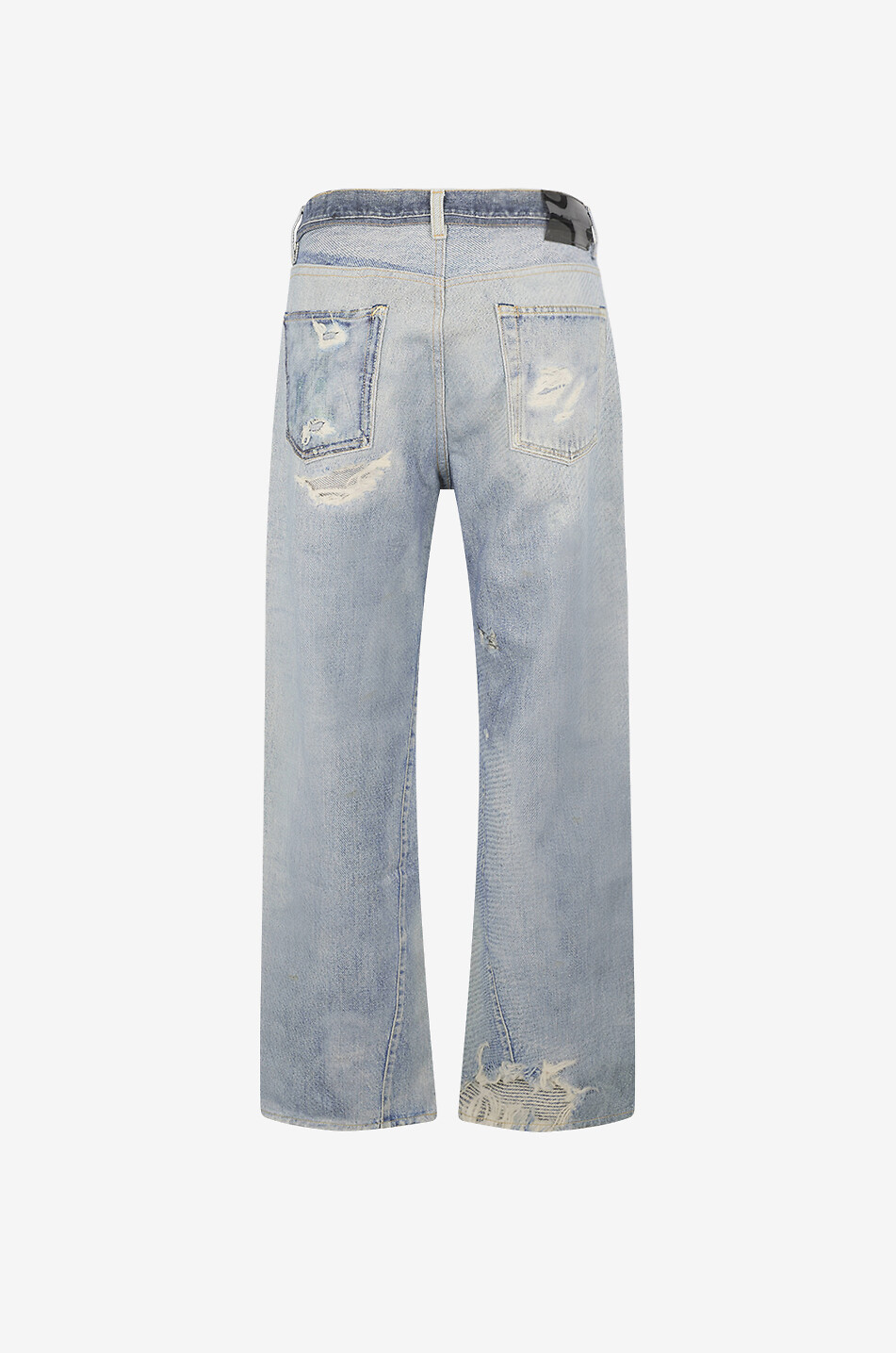 Gerade Jeans aus Denim Third Cut - OUR LEGACY - BLAU - Bongénie