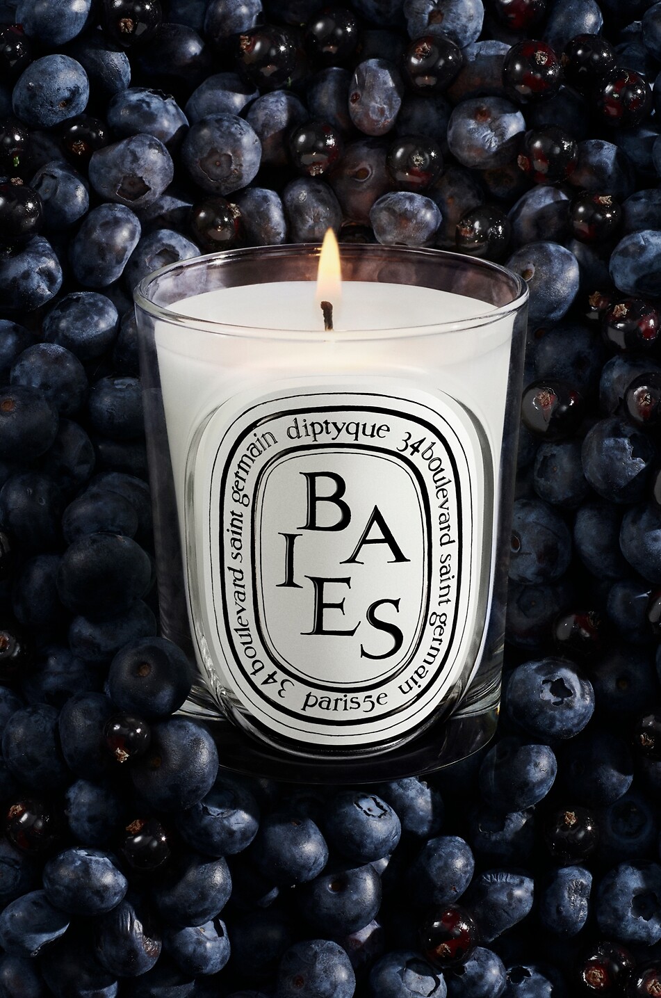 Baies scented candle - 190g - DIPTYQUE - Colourless - Bongénie