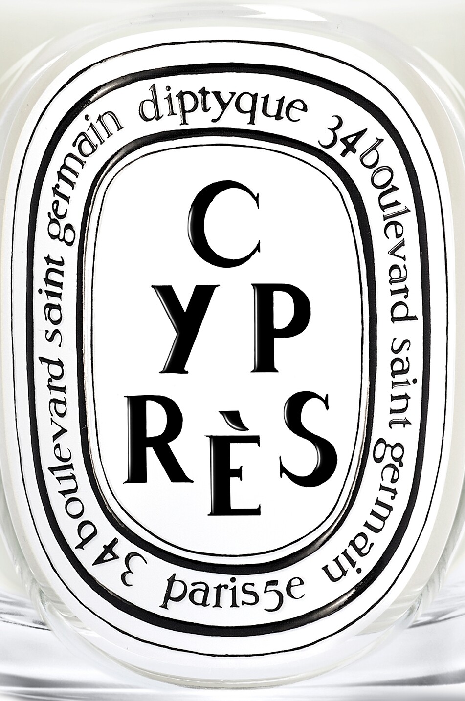 Cyprès scented candle - 190g - DIPTYQUE - Colourless - Bongénie