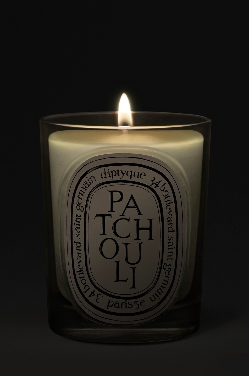 Patchouli scented candle - 190g - DIPTYQUE - Colourless - Bongénie